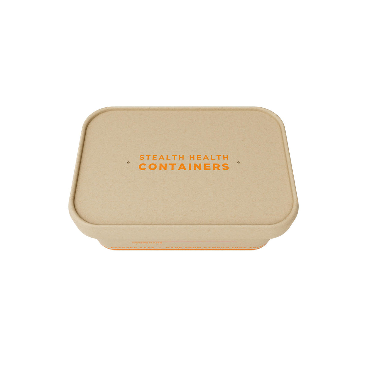 Stealth Health Containers - Biodegradable Meal Prep Containers