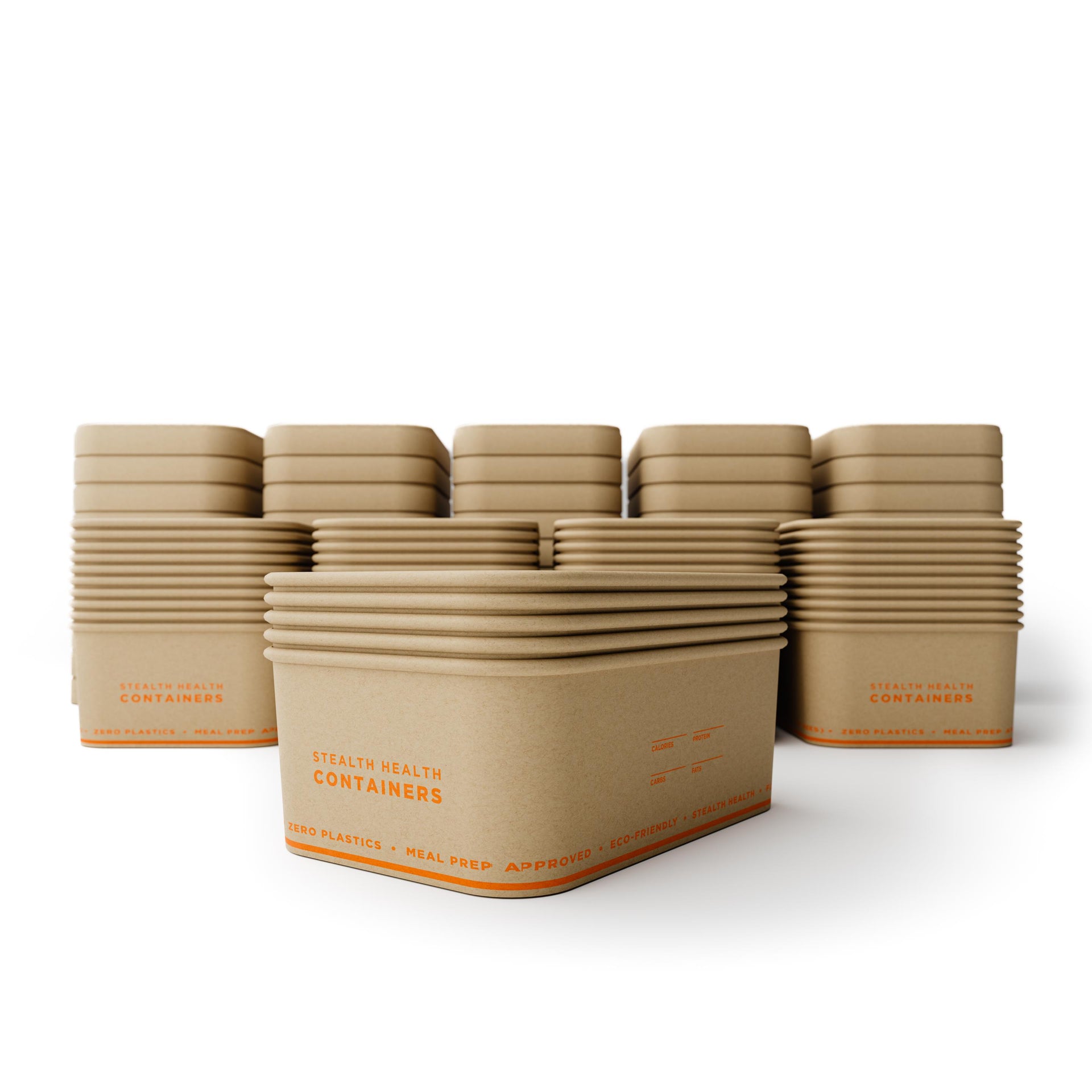Stealth Health Containers - Biodegradable Meal Prep Containers