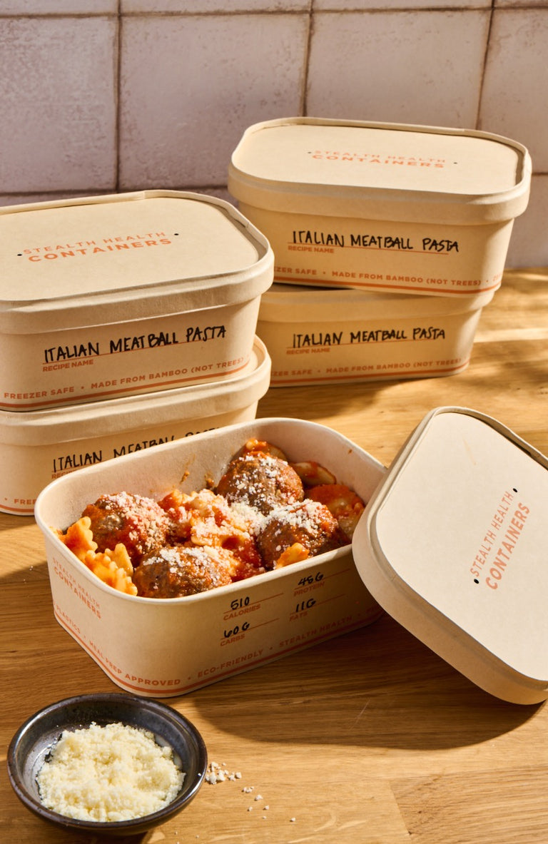 Stealth Health Containers™ - Biodegradable Meal Prep Containers